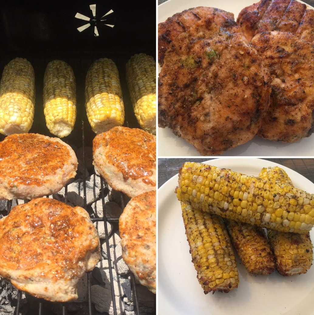 Cajun Turkey Burgers and Rosemary Corn on the Cobb – IB Foods Infusion ...